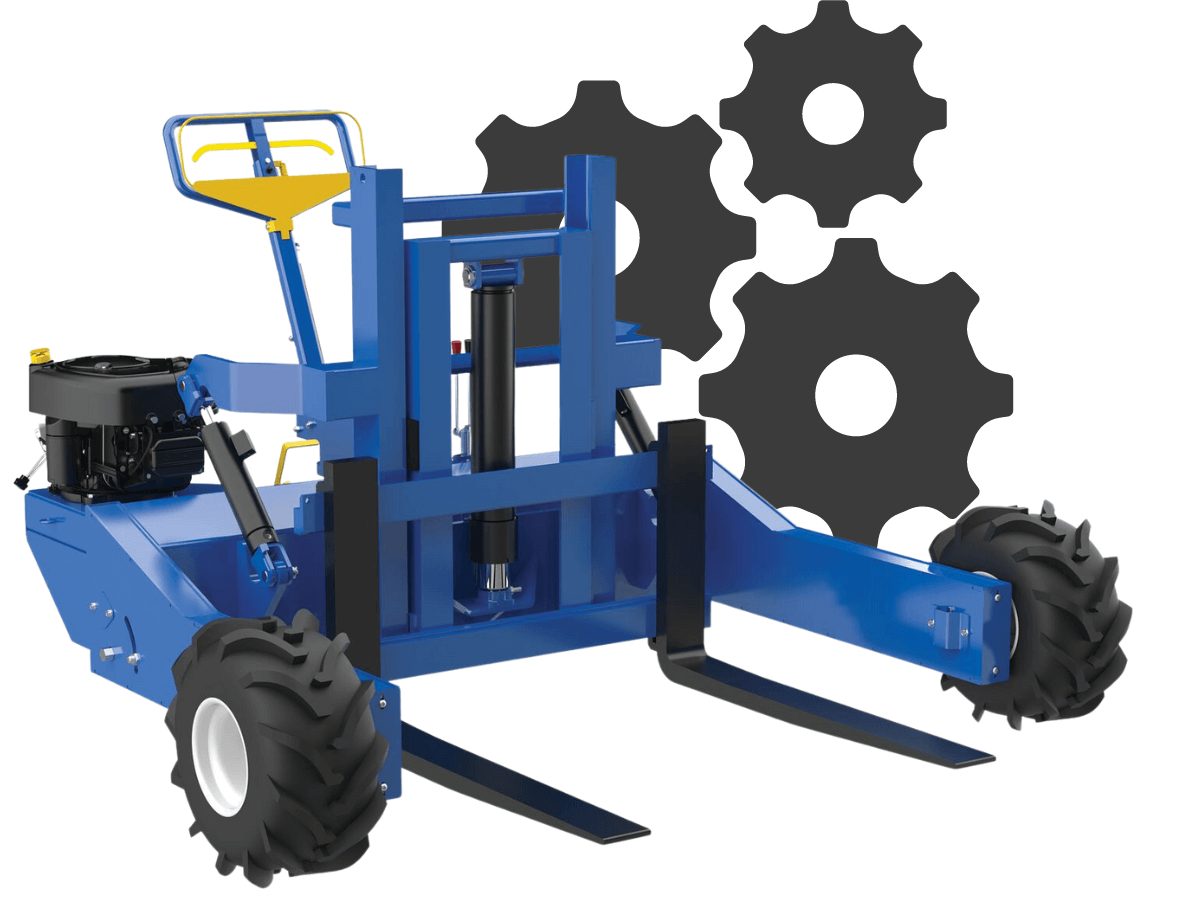 Gas Powered Pallet Jack | Uforklift